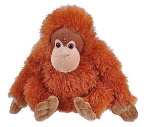 wild republic orangutan plush, stuffed animal, plush toy, gifts for kids, cuddlekins 8 inches