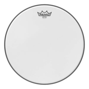 remo be0814-ws white suede emperor drum head - 14-inch