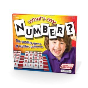 Junior Learning JL150 What's My#? Multi, 15in x 13in x 1.2in - 2lbs