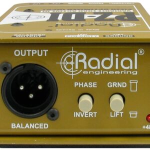 Radial PZDI 1-channel Passive Piezo-Optimized Direct Box