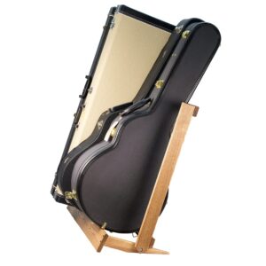 string swing cc29 folding hardwood guitar case rack