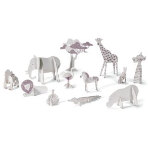 DJECO Savanna Color. Assemble. Play. DIY Craft Kit