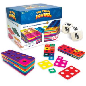 junior learning ten frame towers board games