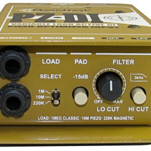 Radial PZDI 1-channel Passive Piezo-Optimized Direct Box