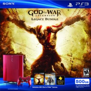 ps3 500 gb god of war ascension legacy bundle