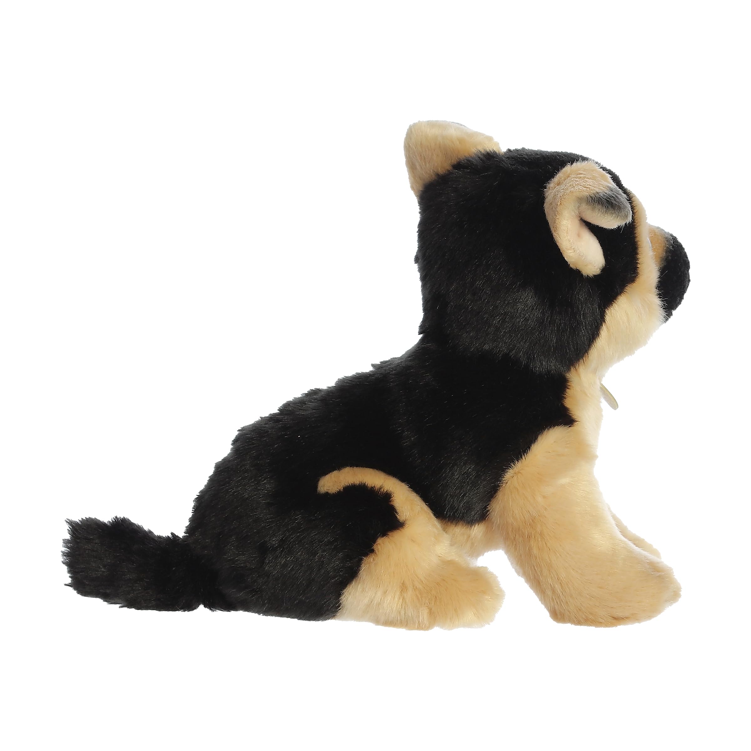 Aurora® Adorable Miyoni® Tots German Shepherd Pup Stuffed Animal - Lifelike Detail - Cherished Companionship - Brown 11 Inches