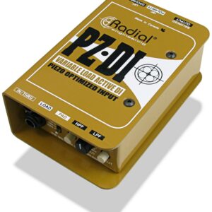 Radial PZDI 1-channel Passive Piezo-Optimized Direct Box