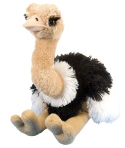 wild republic ostrich plush, stuffed animal, plush toy, gifts for kids, cuddlekins 12 inches