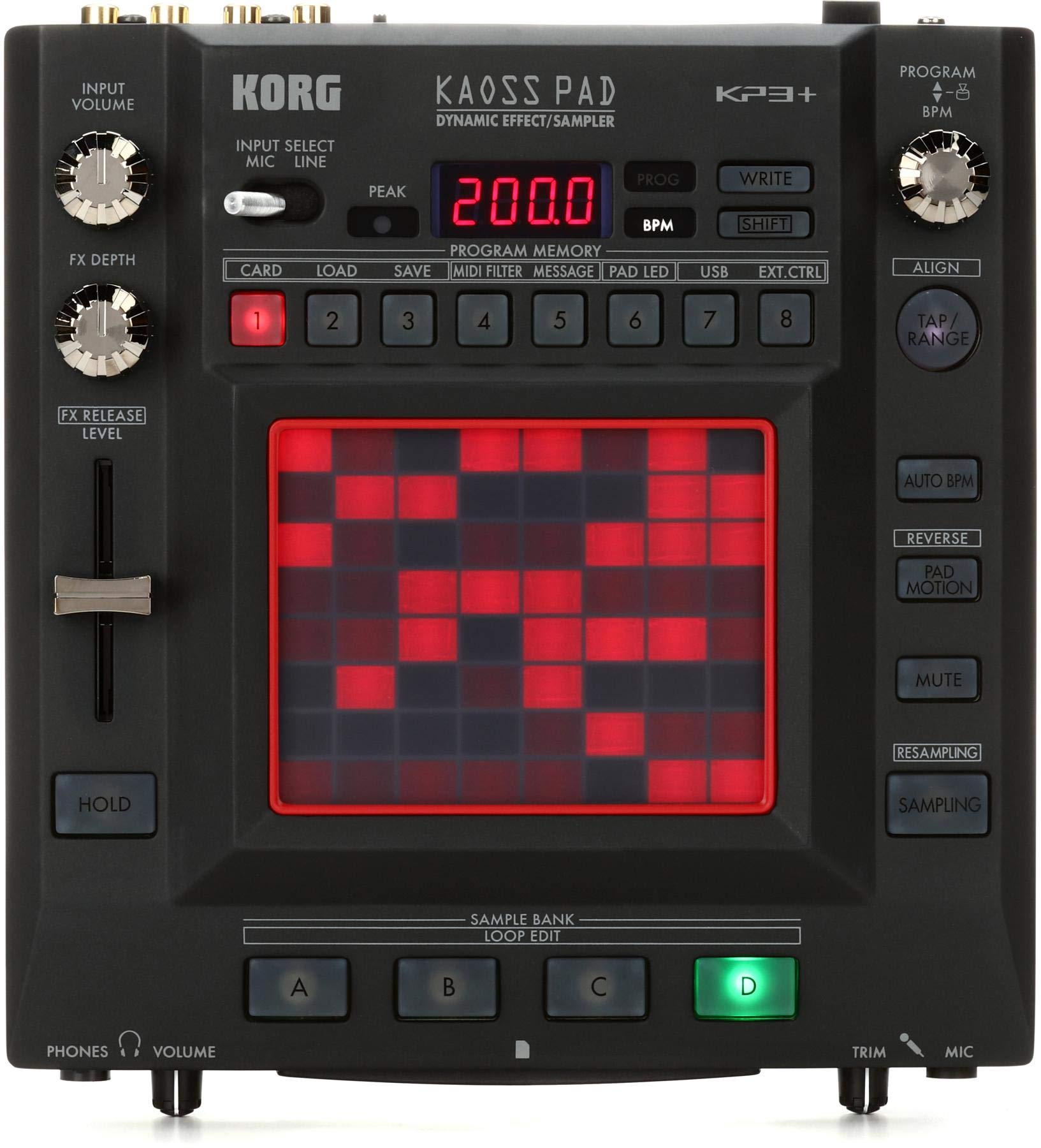 Korg KP3+ KAOSS Pad Dynamic Effects Sampler