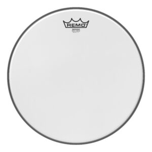 remo be0813-ws white suede emperor drum head - 13-inch