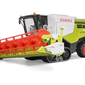 Bruder 02119 CLAAS Lexion 780 Combine Harvester, Realistic Farm Harvesting Tractor Toy, Green