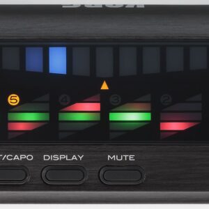 Korg Pitchblack Poly Portable Tuner, Black