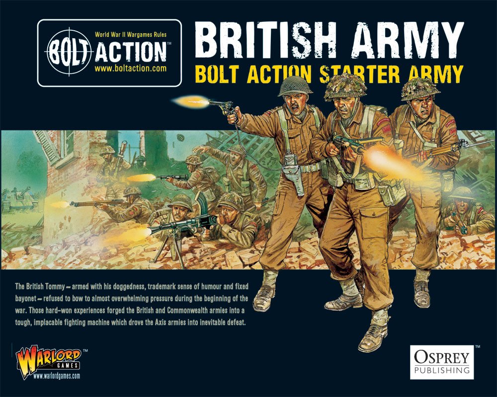 Bolt Action WWII British Starter Army