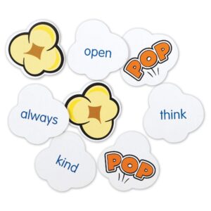 Learning Resources Pop for Sight Words 2 Game, Homeschool, Early Vocabulary and Phonics Classroom Game, 100 Pieces, 2-4 Players, Ages 5+