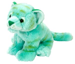 wild republic tiger plush, stuffed animal, plush toy, gifts for kids, mint green, cuddlekins 12 inches