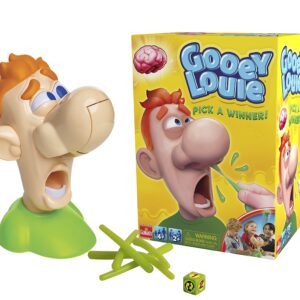 Goliath Gooey Louie - Pull The Gooey Boogers Out Until His Head Pops Open Game, Green