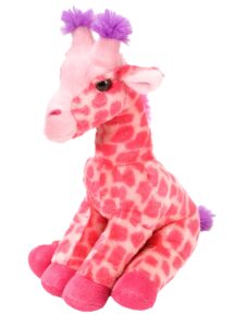 wild republic giraffe plush, stuffed animal, plush toy, gifts for kids, pink, cuddlekins 12 inches