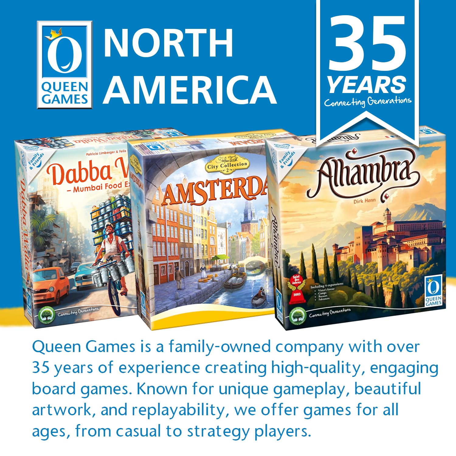 Queen Games Kingdom Builder: Crossroads Board Game Expansion