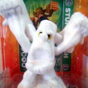 Skylanders Giants White Flocked Stump Smash EXTREMELY RARE