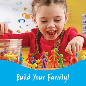 Learning Resources All About Me Family Counters, Set of 72, Ages 3+, SEL, Sensory Skills,Color Recognition