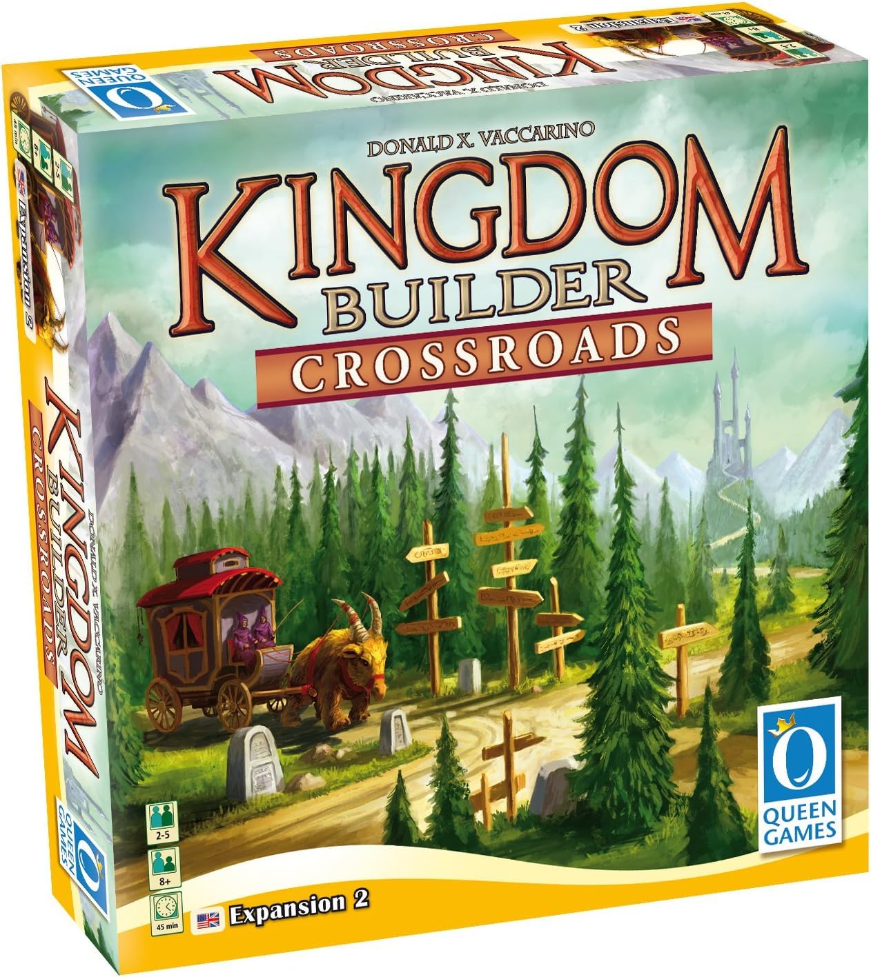 Queen Games Kingdom Builder: Crossroads Board Game Expansion