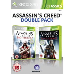 assassin's creed brotherhood , revelations double pack xbox 360 region-free