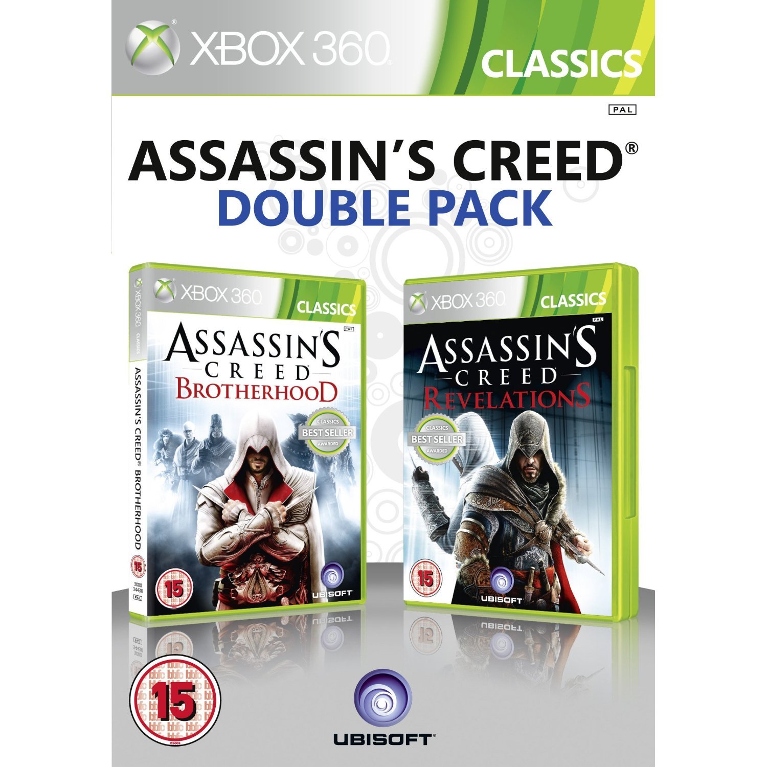 Assassin's Creed Brotherhood , Revelations Double Pack Xbox 360 Region-Free