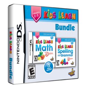 kids learn bundle: math and spelling - grades 2 to 5