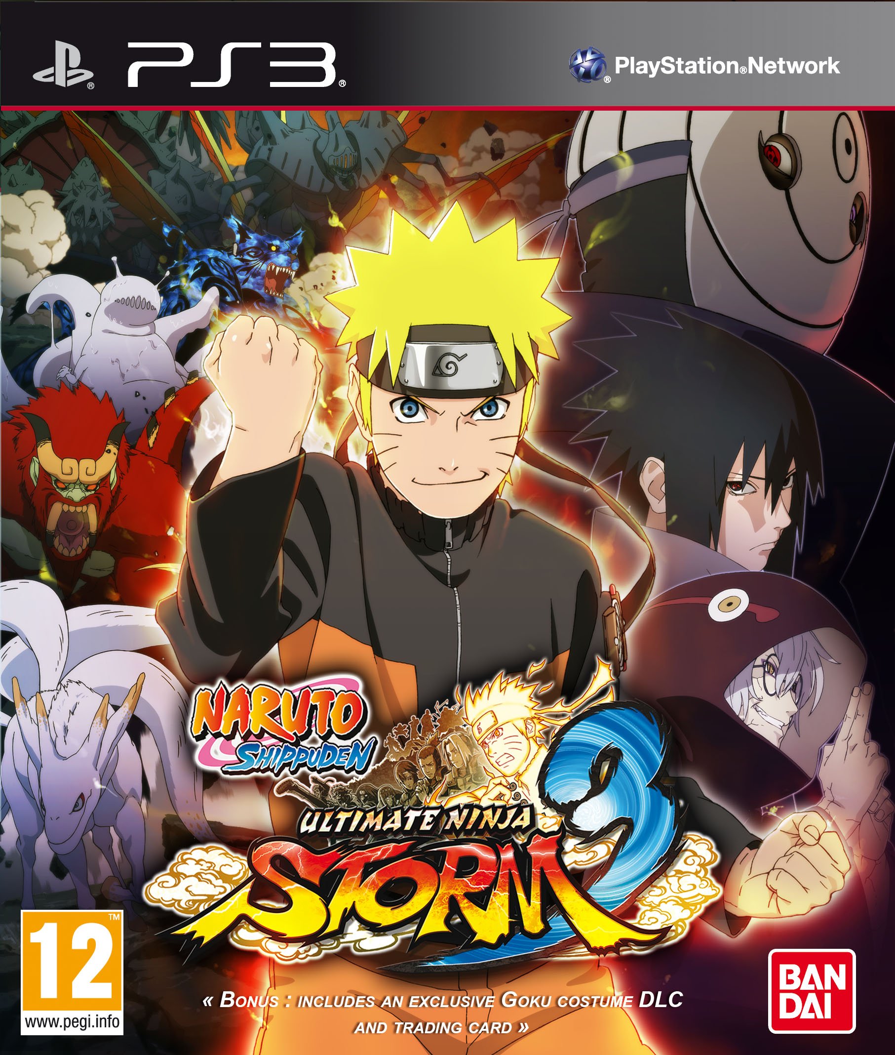 Naruto Shippuden Ultimate Ninja Storm 3 Sony Playstation PS3 Game