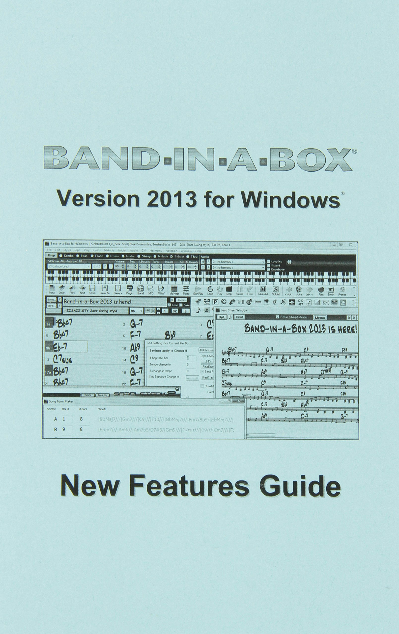 Band-in-a-Box 2013 OMNIPAK [Old Version, Win USB Hard Drive]