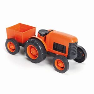 Green Toys Tractor Vehicle, Orange