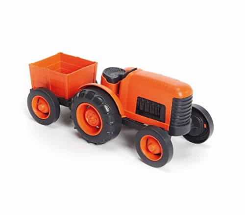 Green Toys Tractor Vehicle, Orange