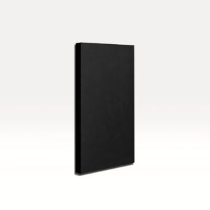 acoustimac sound absorbing acoustic panel suede 4' x 2' x 2" black