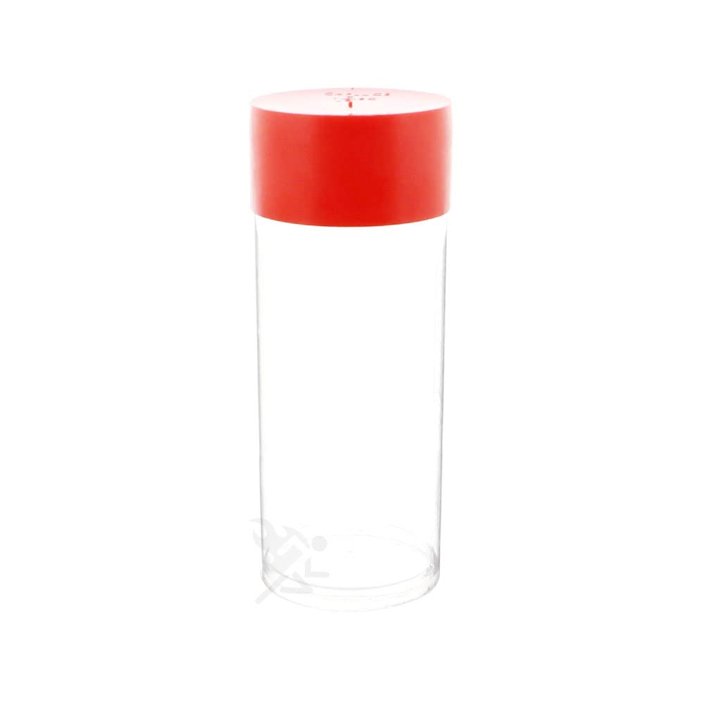 Coin Capsule Storage Tube for All Air-Tite Model H Size Coin Holders Qty: 1 (Red Lid)