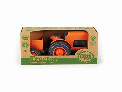 Green Toys Tractor Vehicle, Orange