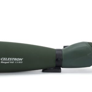 Celestron Regal M2 100ED Spotting Scope – ED Glass for Hunting, Birding and Outdoor Actvities – Phase and Dielectric Coated BaK-4 Prism – Fully Multi-Coated Optics – Dual Focus – 22-67x Zoom Eyepiece