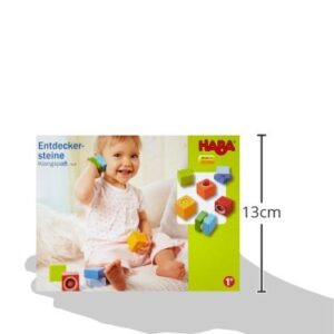 HABA Fun with Sounds Wooden Discovery Blocks with Acoustic Sounds (Made in Germany)