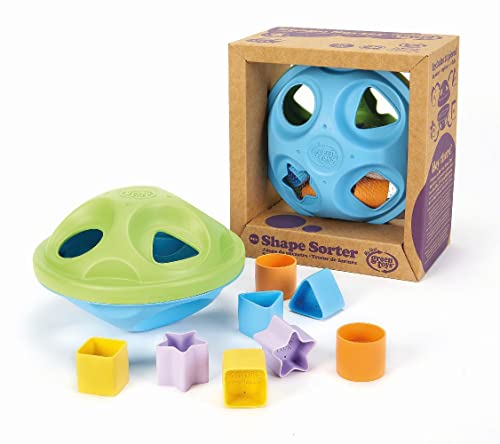 Green Toys Shape Sorter for 6 months +, Green/Blue