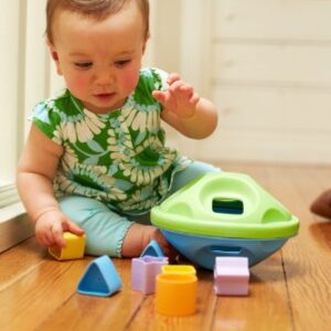 Green Toys Shape Sorter for 6 months +, Green/Blue