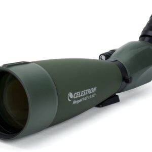 Celestron Regal M2 100ED Spotting Scope – ED Glass for Hunting, Birding and Outdoor Actvities – Phase and Dielectric Coated BaK-4 Prism – Fully Multi-Coated Optics – Dual Focus – 22-67x Zoom Eyepiece