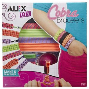 alex diy wear cobra bracelets kids art and craft activity