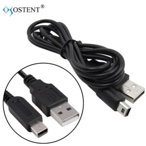 OSTENT USB Charger Power Supply Cable Cord for Nintendo 3DS Game Console