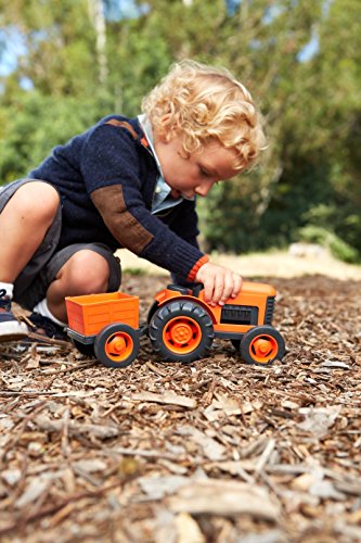 Green Toys Tractor Vehicle, Orange