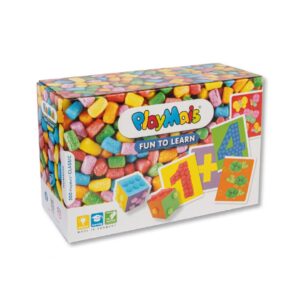 playmais fun to learn numbers - arts and crafts building box - educational toys