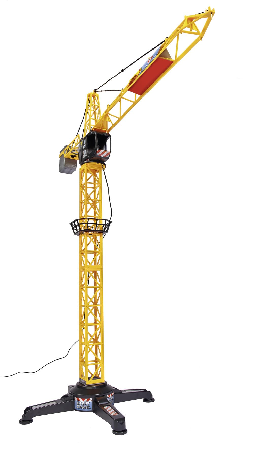 Dickie Toys 40" Giant Crane Playset , Yellow