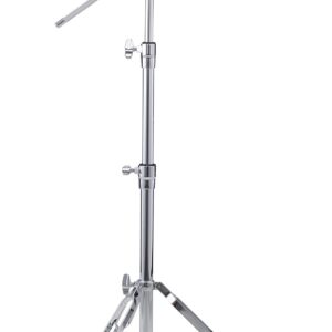 Pearl BC830 Double-Braced Cymbal Boom Stand, Medium Weight Boom Stand with Gearless UniLock Cymbal Tilter, Three-Tier Height Adjustment, and Sturdy Double-Braced legs.