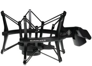 neumann ea 4 elastic suspension shockmount (black)