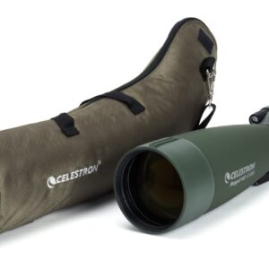 Celestron Regal M2 100ED Spotting Scope – ED Glass for Hunting, Birding and Outdoor Actvities – Phase and Dielectric Coated BaK-4 Prism – Fully Multi-Coated Optics – Dual Focus – 22-67x Zoom Eyepiece