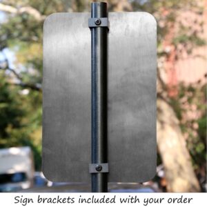 SmartSign FlexPost Signpost - Concrete Model | 8 Ft Tall Flex Posts, Made in USA