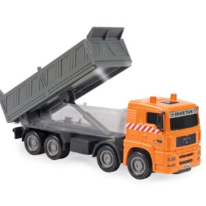 Dickie Toys 48" Mega Crane and Truck Vehicle and Playset